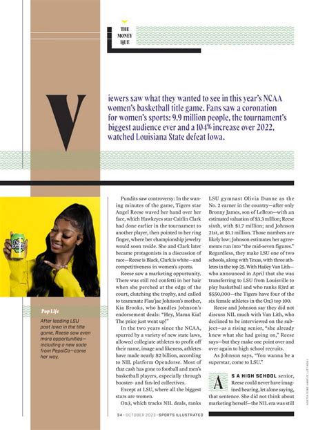 Angel Reese And Livvy Dunne In Sports Illustrated October Hawtcelebs