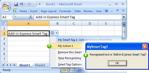 Create Smart Tags In VB NET C C For Word Excel Outlook