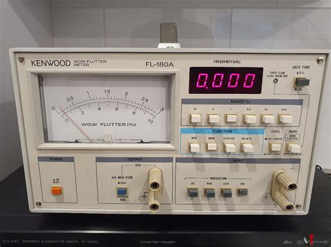 Kenwood Fl 180a Wow And Flutter Test Meter For Sale Canuck Audio Mart