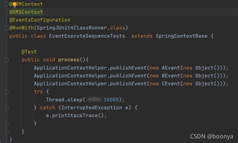 applicationevent 与applicationlistener 异步化执行测试 applicationlistener执行延迟