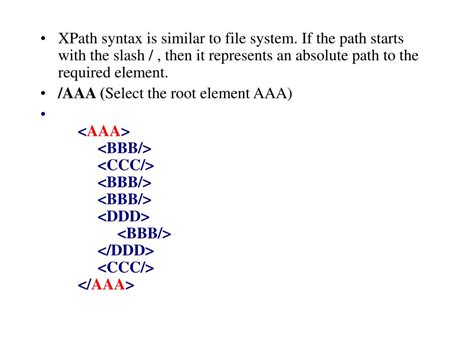 PPT XPATH PowerPoint Presentation Free Download ID 1722736