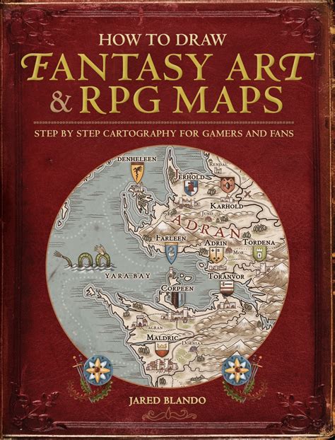 How To Draw Fantasy Art And RPG Maps By Jared Blando Penguin Books Australia