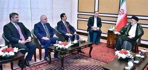 Chairman Senate Syed Yousaf Raza Gilani In A Meeting With Iranian