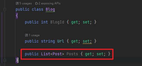 c 框架系列 EFCore 模型篇 一 敖毛毛 博客园