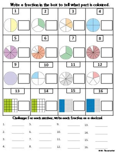 Circle Equivalent Fractions Math Worksheets Splashlearn Worksheets Library