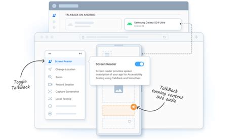 App Accessibility Features Browserstack
