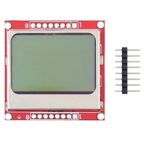 84x48 pixel lcd display module with white backlight for nokia 5110