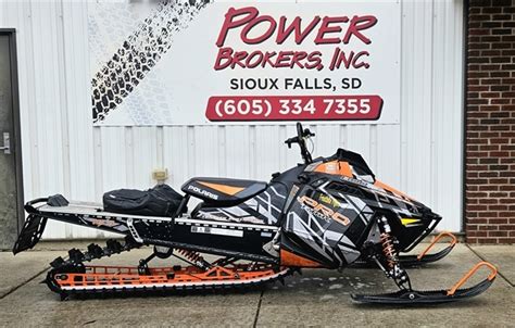 Stock S10371 Used 2015 Polaris Pro Rmk 800 163 Terrain Dominator