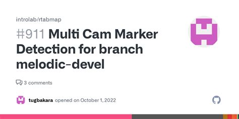 Multi Cam Marker Detection For Branch Melodic Devel · Issue 911
