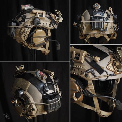 Oda Helmet Setup With Tactical Gear Attachments