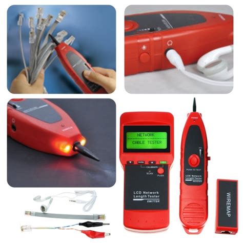 Multipurpose Network Lan Cable Tester And Wire Tracker Discount Instruments