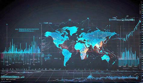 Big Data And Analytics Visualization Technology Premium Ai Generated Image