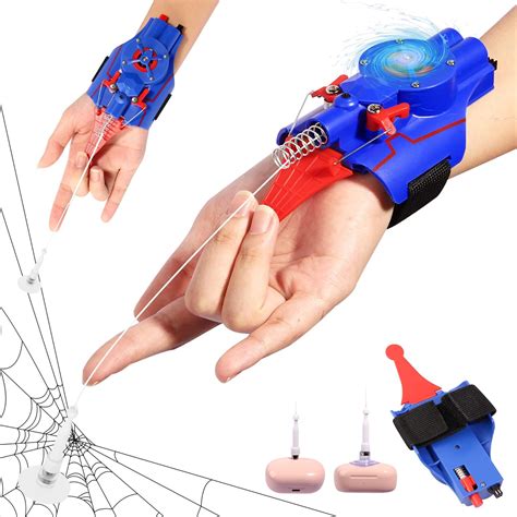 Web Launcher String Shooters Toy Electric Reel In Spider Web Launcher String Shooters Toy Electric Reel In Spider