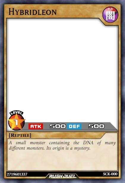 I Made Some Rush Duel Cards Based On Yuga Gohas Monsters Hope You Like It Rcustomyugioh