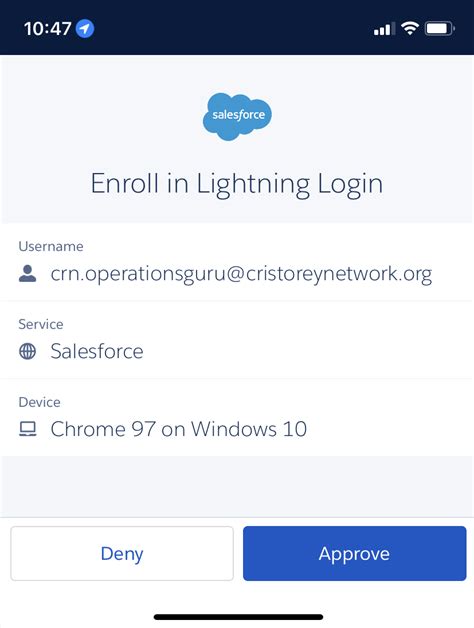 Downloading Installing And Registering The Salesforce Authenticator App For Mfa Cristo Rey