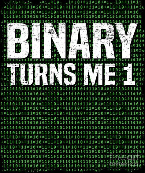 Funny Binary Turns Me On Programmer T Coder Digital Art By Lisa
