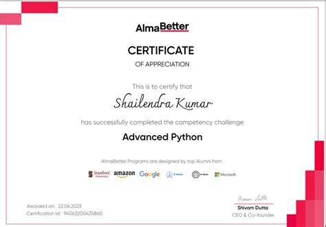 Shailendra Kumar On Linkedin Pythoncertification Advancedpython