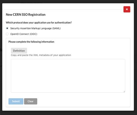Registering Your Application To Sso Authentication And Authorization