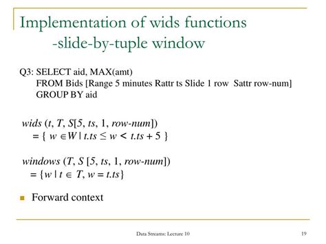 Ppt Window Aggregates In Niagarast Powerpoint Presentation Free