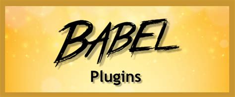 Babel Plugins DiscoverSDK Blog
