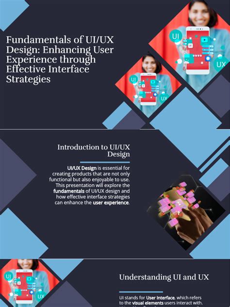 Fundamentals Of Uiux Design Enhancing User Experience Through Effective Interface Strategies