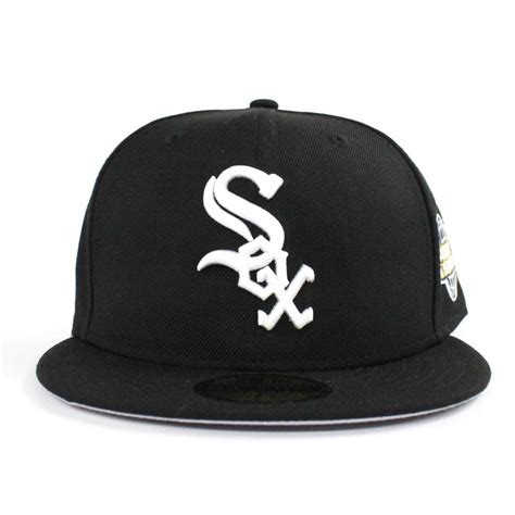 Chicago White Sox New Era Fitted 59fifty Hats 2005 World Series Patch