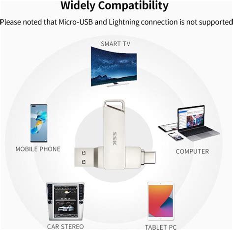 Ssk Gb Usb C Flash Drive Mb S Transfer Speed Dual Drive In Otg Type C Usb Thumb