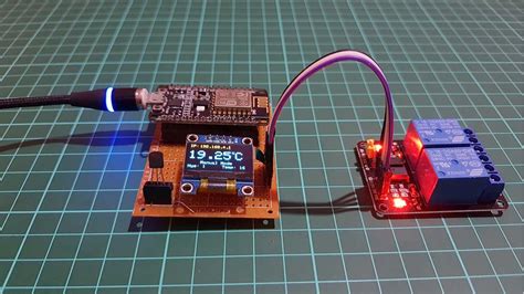 temperature control with esp8266 and asyncwebserver