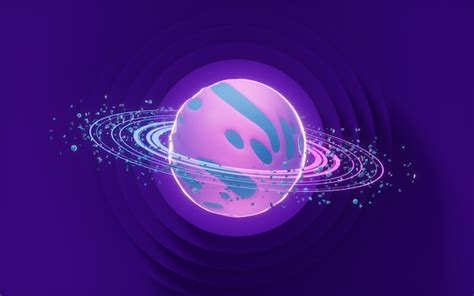premium photo planet in the outer space 3d rendering