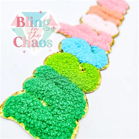 Weekend Chenille Varsity Patch Bling On The Chaos