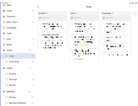 Kanban View Columns Not Displaying Properly Rticktick