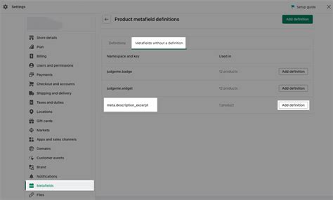 How To Edit Product Metafield Without Admin Config Tool Old Version