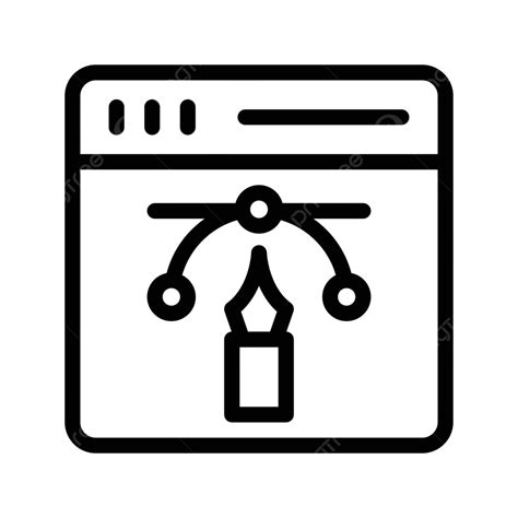 Curve Circular Interface Pencil Vector Circular Interface Pencil Png