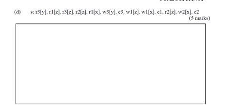Solved For Each Of The Following Schedules Does The Chegg Com