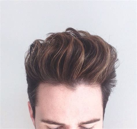 Pin By Ciera Cooley On Mens Colorhighlights Brown Hair Men Men