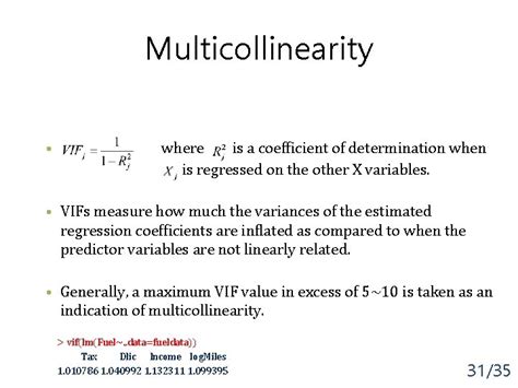 Linear Regression Using R Sungsu Lim Applied Algorithm