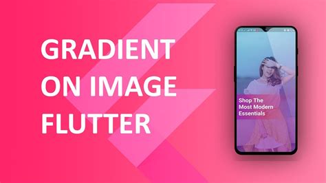 Gradient On Image In Flutter Short Tutorial Flutter Tutorial Youtube