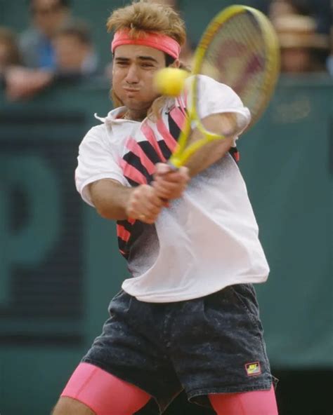 Agassi Style Andre Agassi Tennis Legends Tennis Players