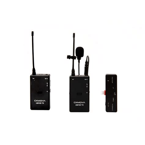 Set 2 Microfoane Lavaliera Wireless Ckmova Um100 Negru Emag Ro