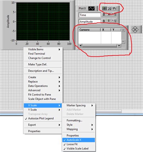 Solved How Can I Show In The Waveform Graph Only A Part Of The Scale