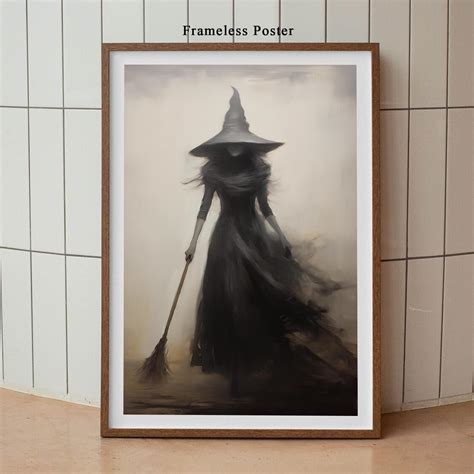 Ancient Witch Art Old Witch In The Woods Ellie Eerie Digital Art