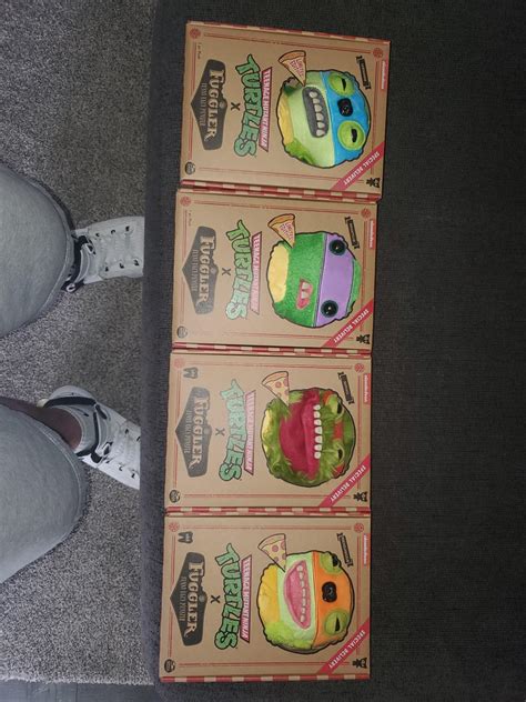 Complete Tmnt Fuggler Set Rtmnt