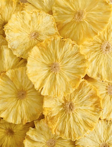 Dried Edible Pineapple Flower Slices Drink Botanicals Ireland