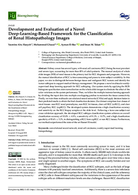 Pdf Development And Evaluation Of A Novel Deep Learning Based