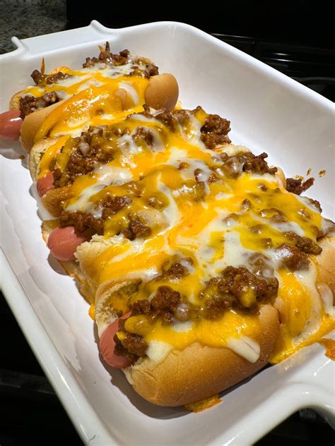 Chili Cheese Dogs Cooking With Katie Cross