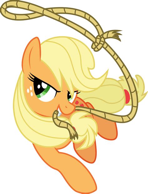 Mlp Fim Vector Applejack 4 No Hat By Twilirity On Deviantart