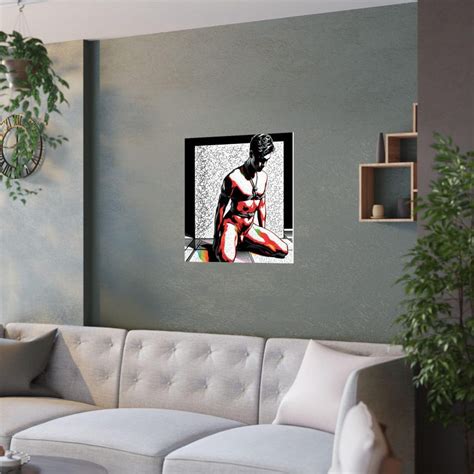 Rope Bondage Art Homoerotic Shibari Wall Decor For Gay Bedroom Or