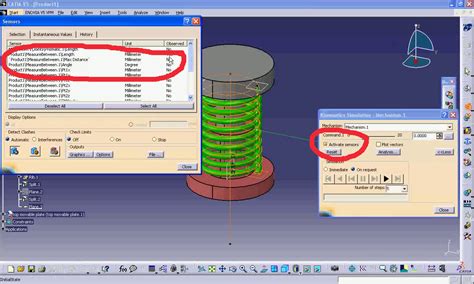 How To Simulate A Compression Spring In Catia V5 Grabcad Tutorials