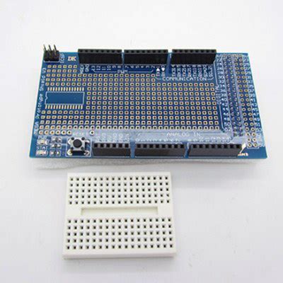 Arduino Mega Prototype Extension Board V W Mini BreadBoard ElectroDragon