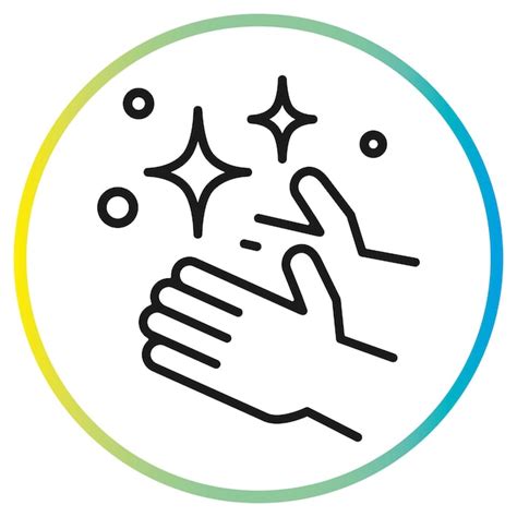 Premium Vector Clean Shiny Hands